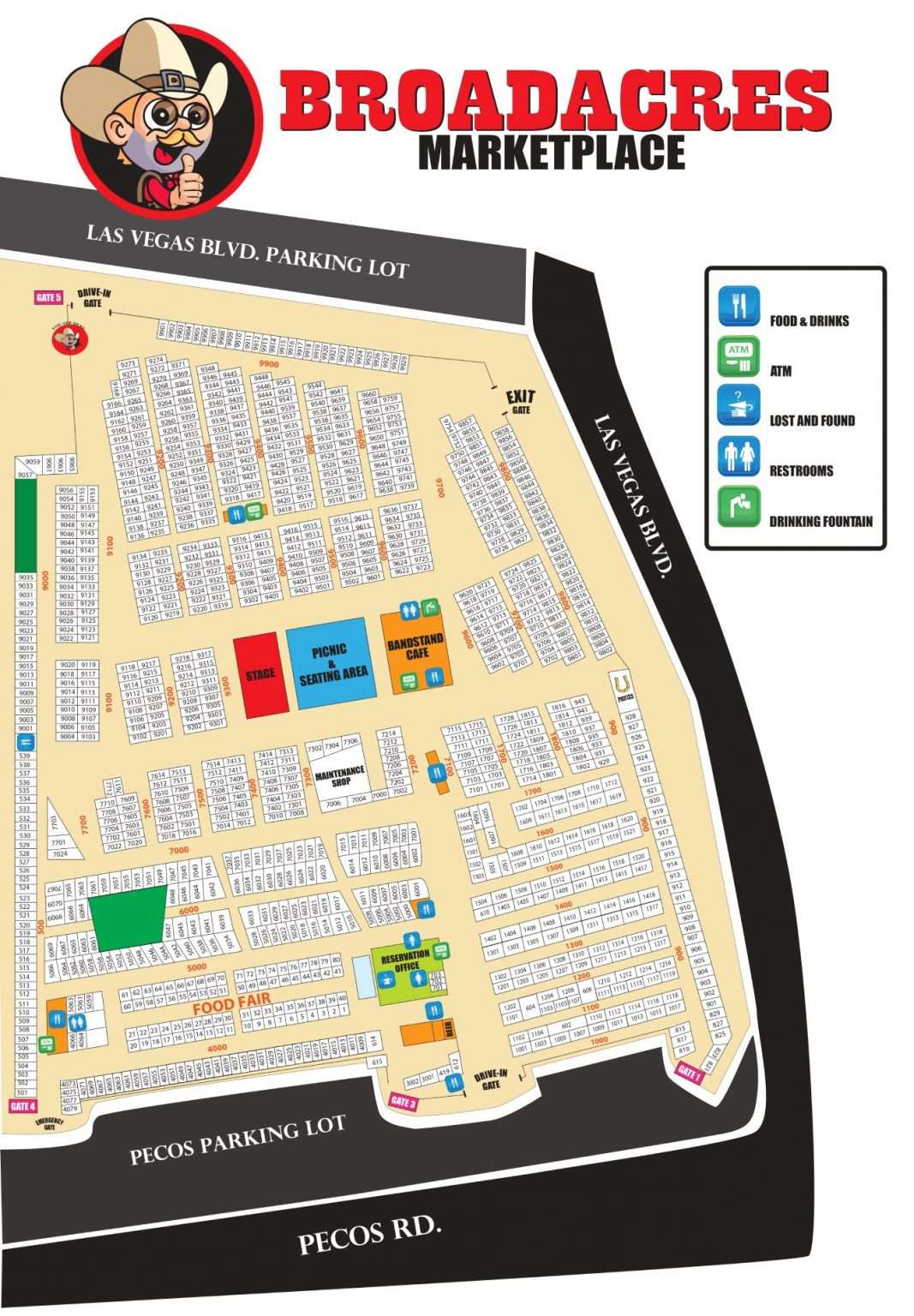 Vendor Spaces - Broadacres Marketplace